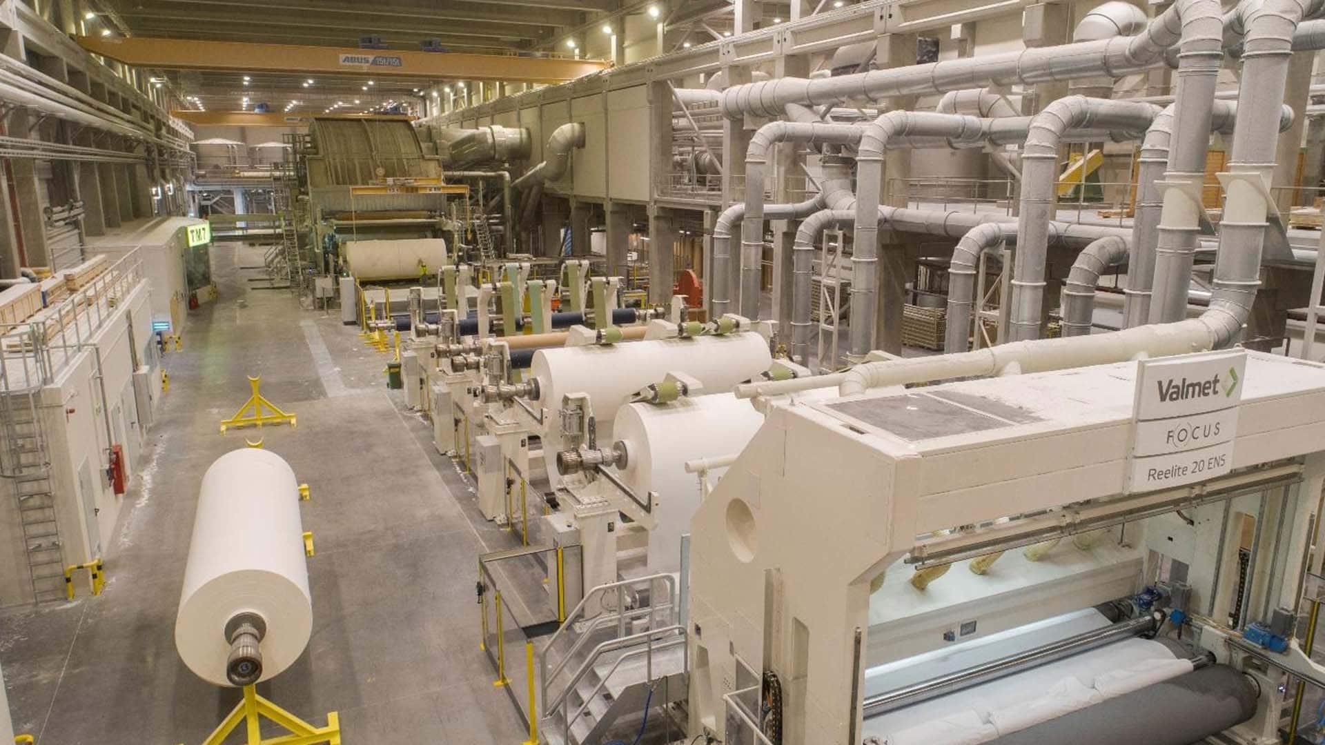 The Production Process of Tissue Paper Parent Rolls